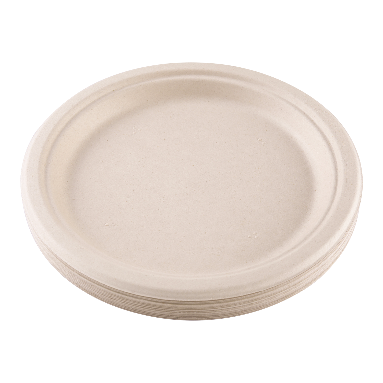 Waterproof white paper charger plate